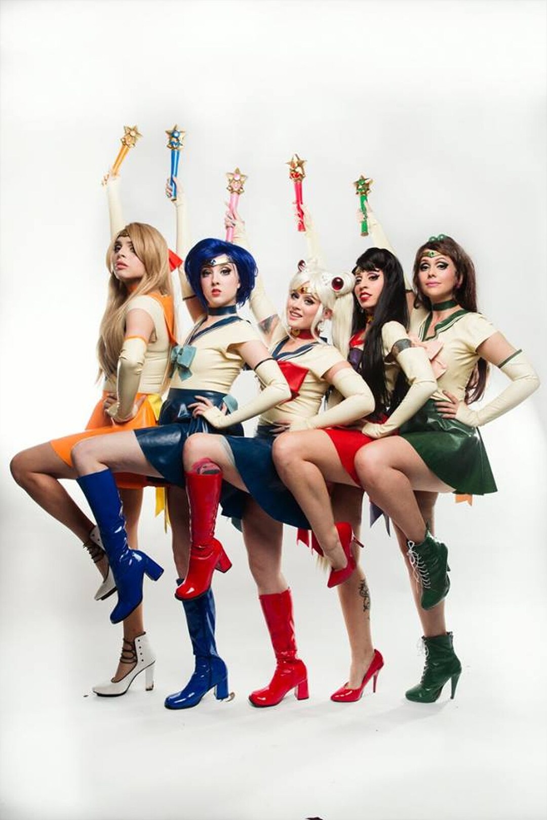 Latex Sailor Scout Sailor Moon Skirt Etsy