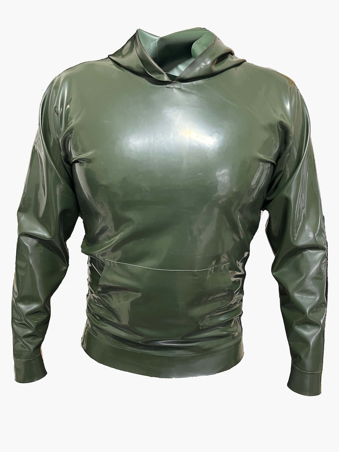 Latex Hoodie With Front Pocket - Etsy