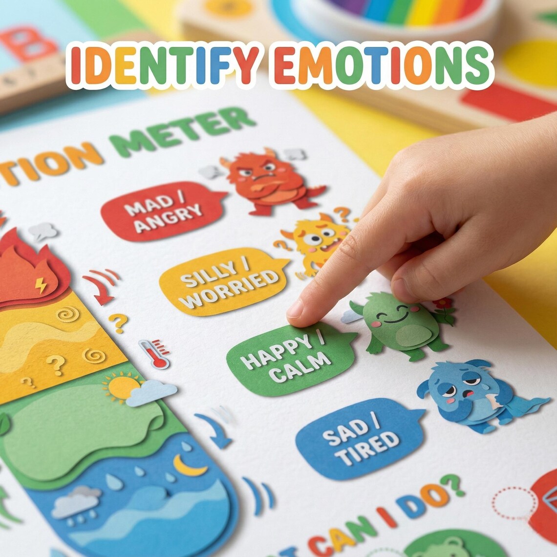 Emotional Learning Workbook Printable, Kids Emotions & Feelings ...