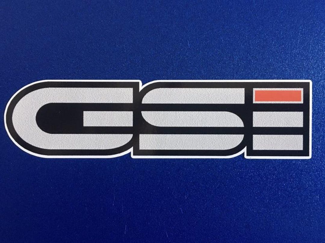 Gsi Car Sticker Decal Boot Trunk Wing Corsa Vectra Nova Cavalier Astra ...