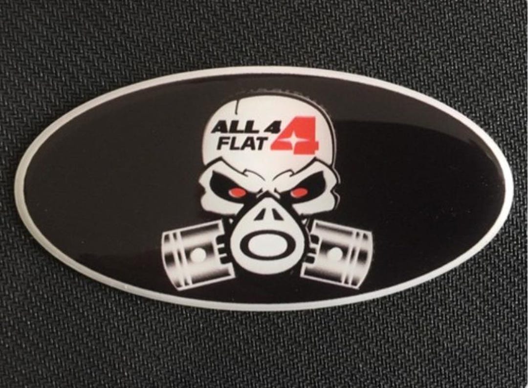 Suba All 4 Flat 4 Badge Bonnet Grill Newage Classic Shape 1992 -2007 ...