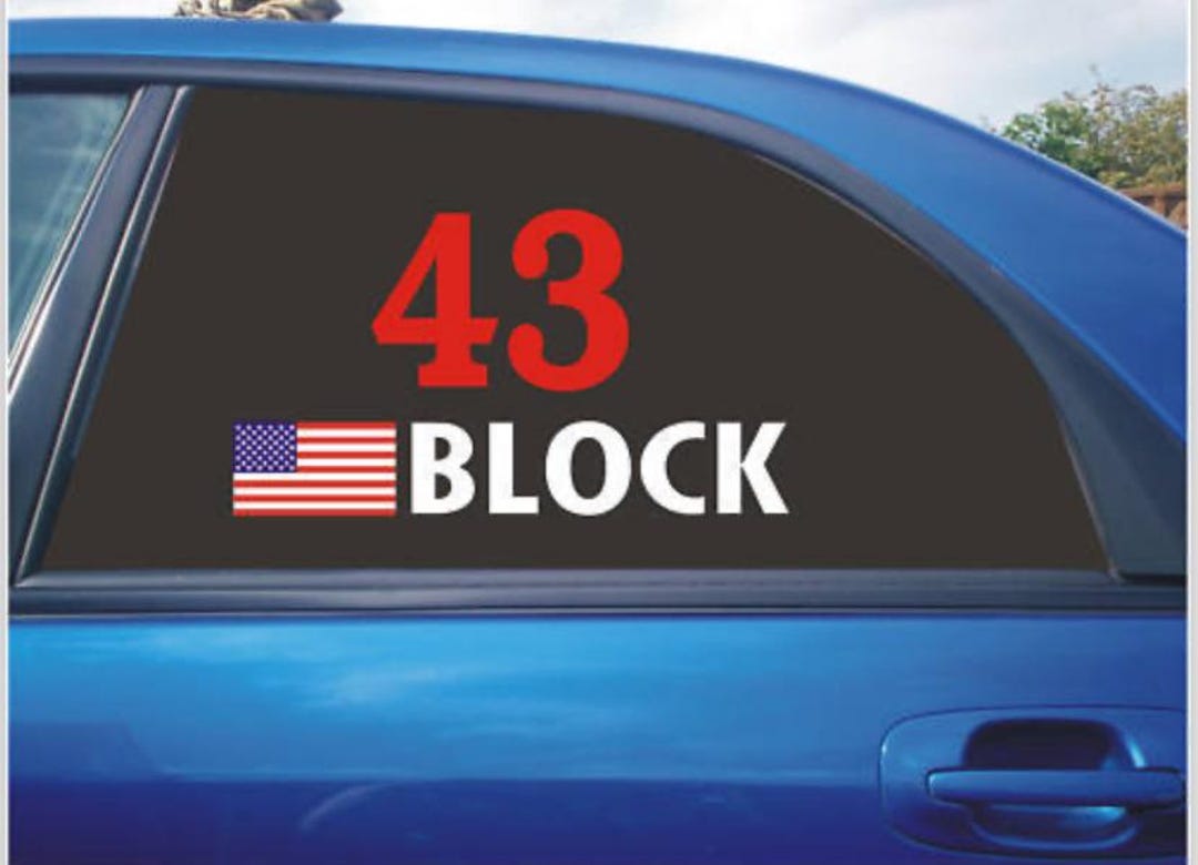Ken Block Rally Car Window Stickers Decals Usa Flags X2 Pair Suba ...