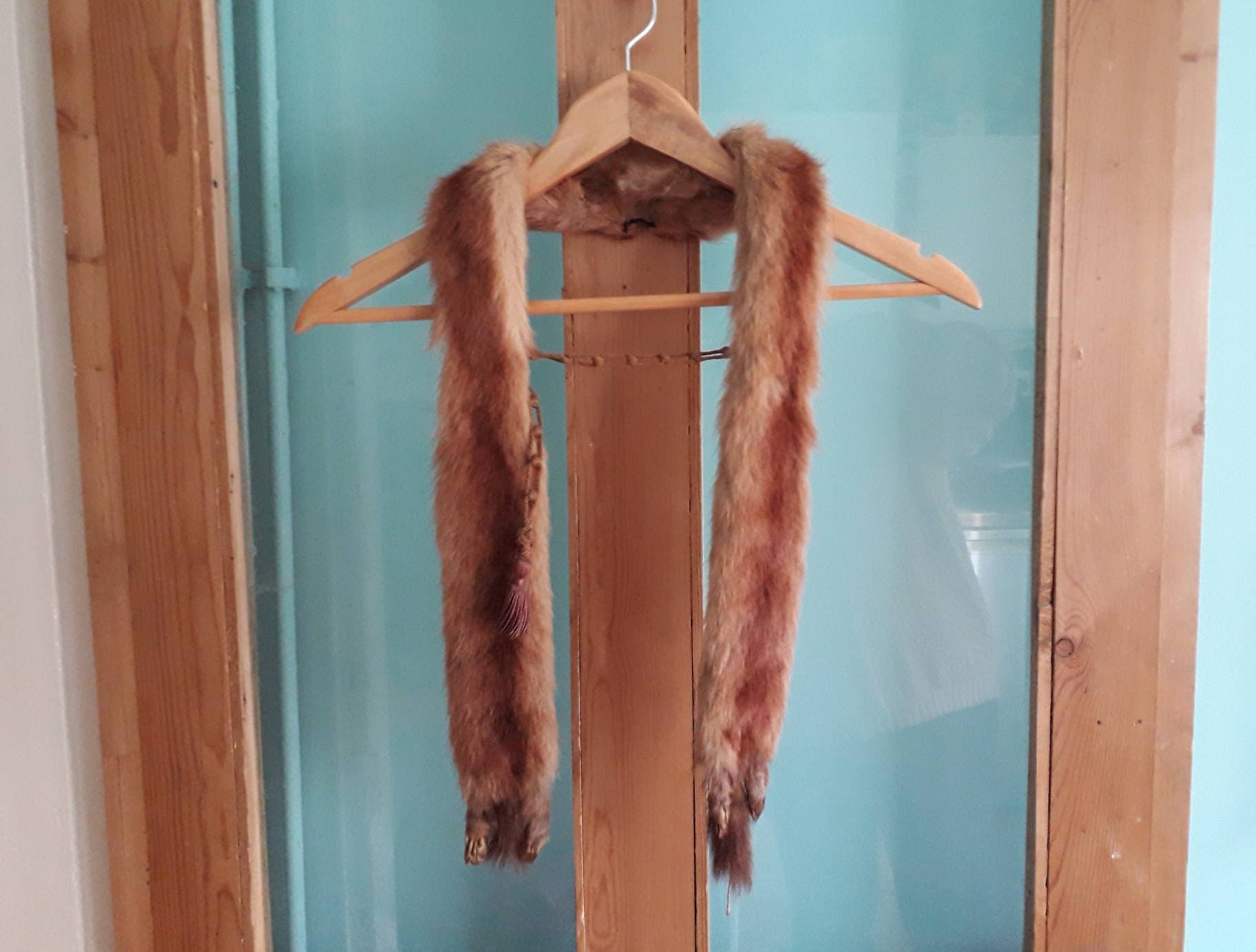 Stoat Fur Stole - Etsy