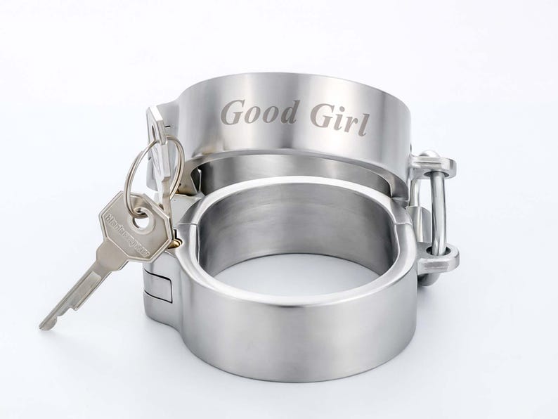Personalized Handcuffs,stainless Steel Handcuffs and Lock,chastity ...
