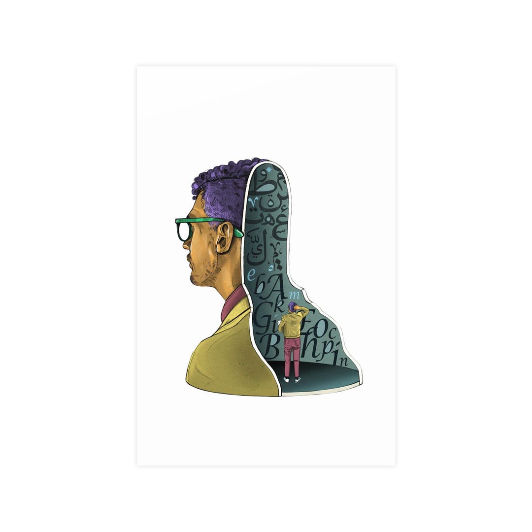 Thought-provoking Art Poster, Inspirational Home Office Decor - Etsy
