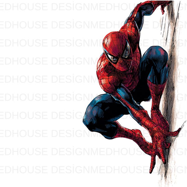 Spiderman Pixel Art - Etsy UK