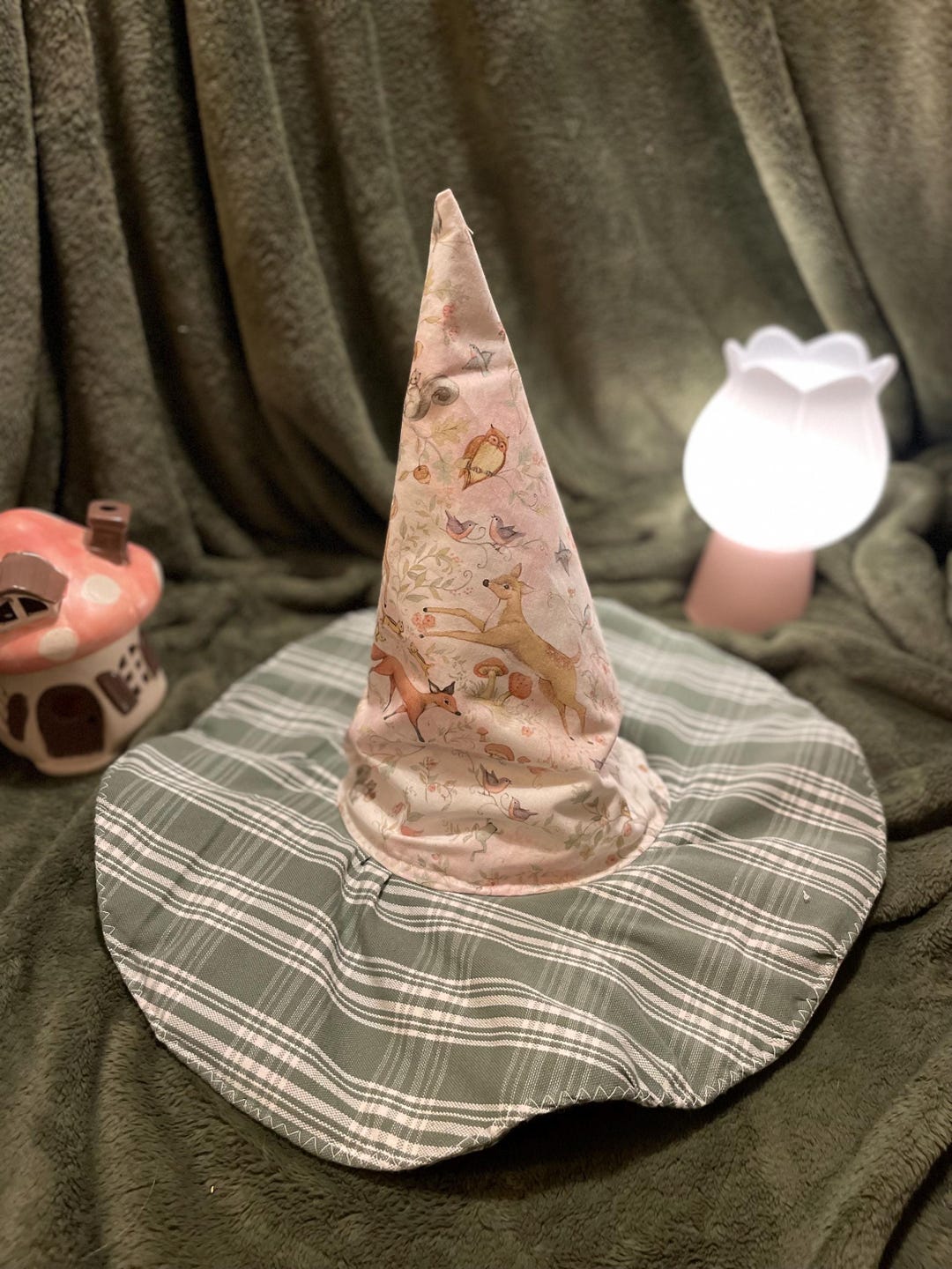 Frockling in the Forest Quilted Witch Hat - Etsy