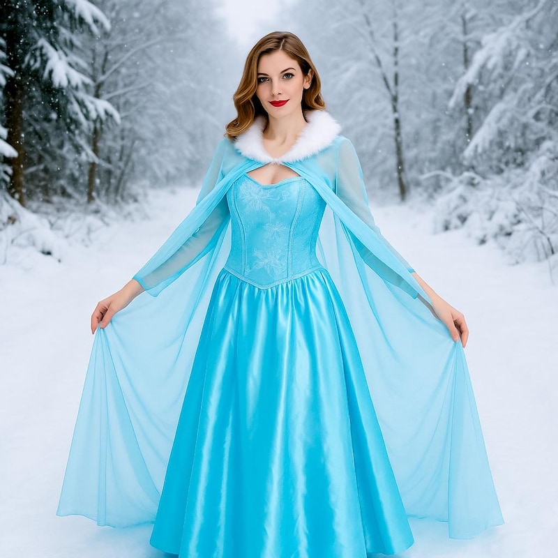 Adult Elsa Princess Dress - Etsy