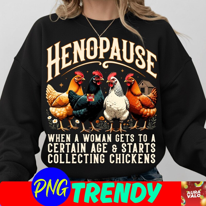 Menopause Chicken Shirt - Etsy