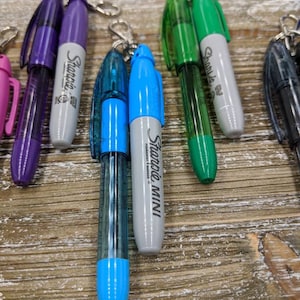 Mini Sharpie for Badge Reel, Nurse Mini Pen Keychain, Badge Reel Mini ...