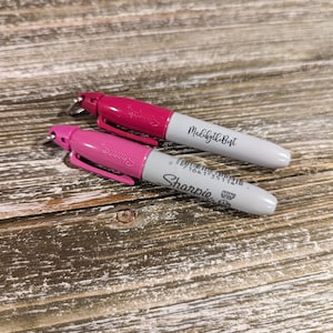 Mini Sharpie for Badge Reel, Nurse Mini Pen Keychain, Badge Reel Mini ...
