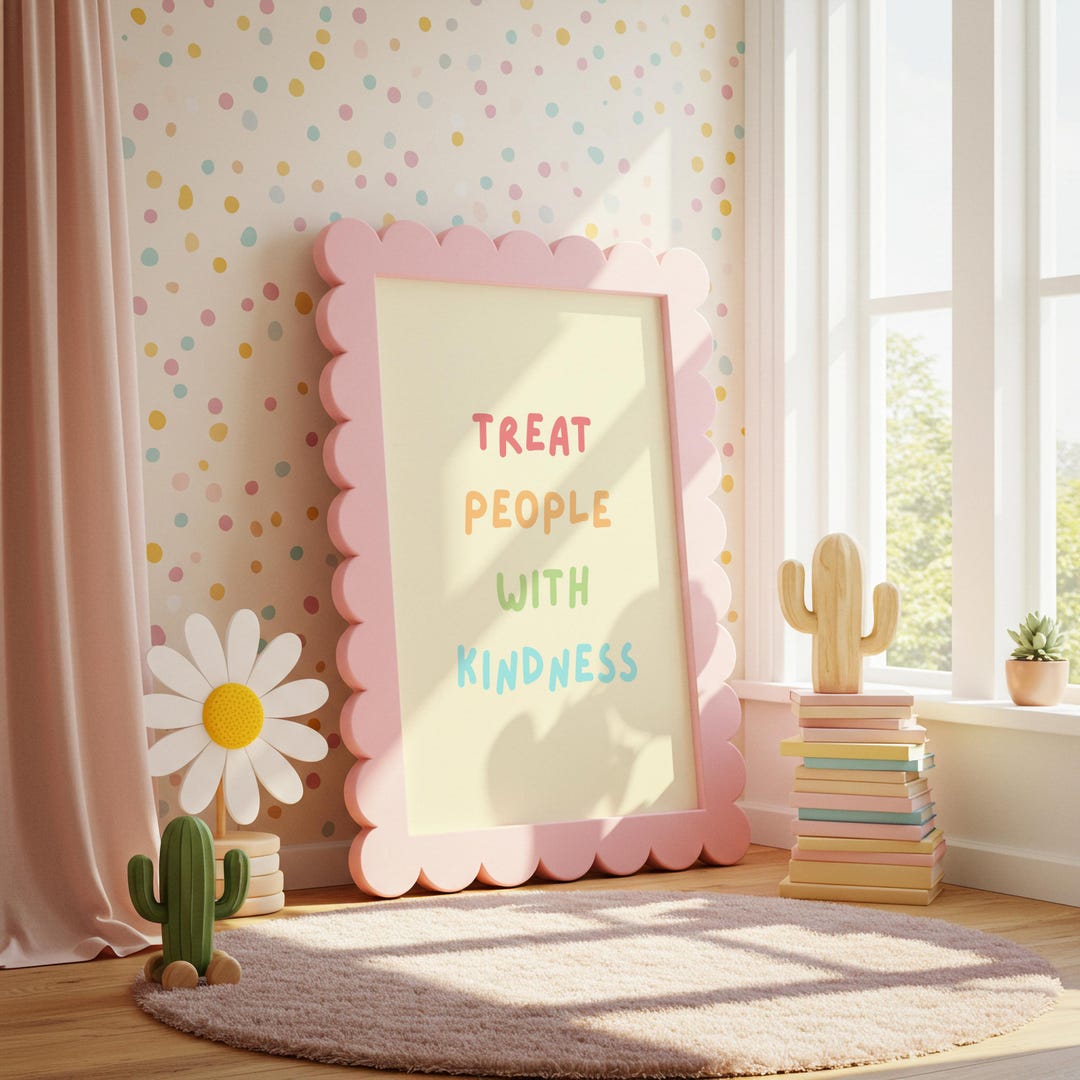 Kindness Wall Art Print Digital Download Printable Positive Quote ...