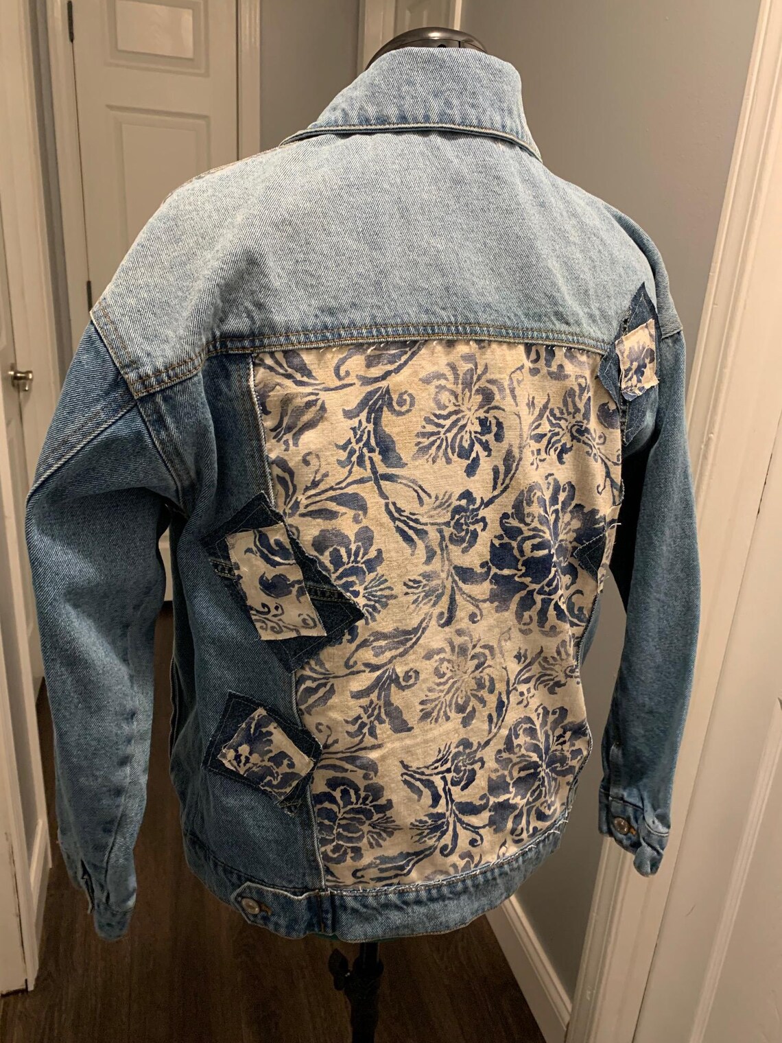 Women's Upcycled Jacket Made to Be a One-of-a-kind Unique Piece - Etsy