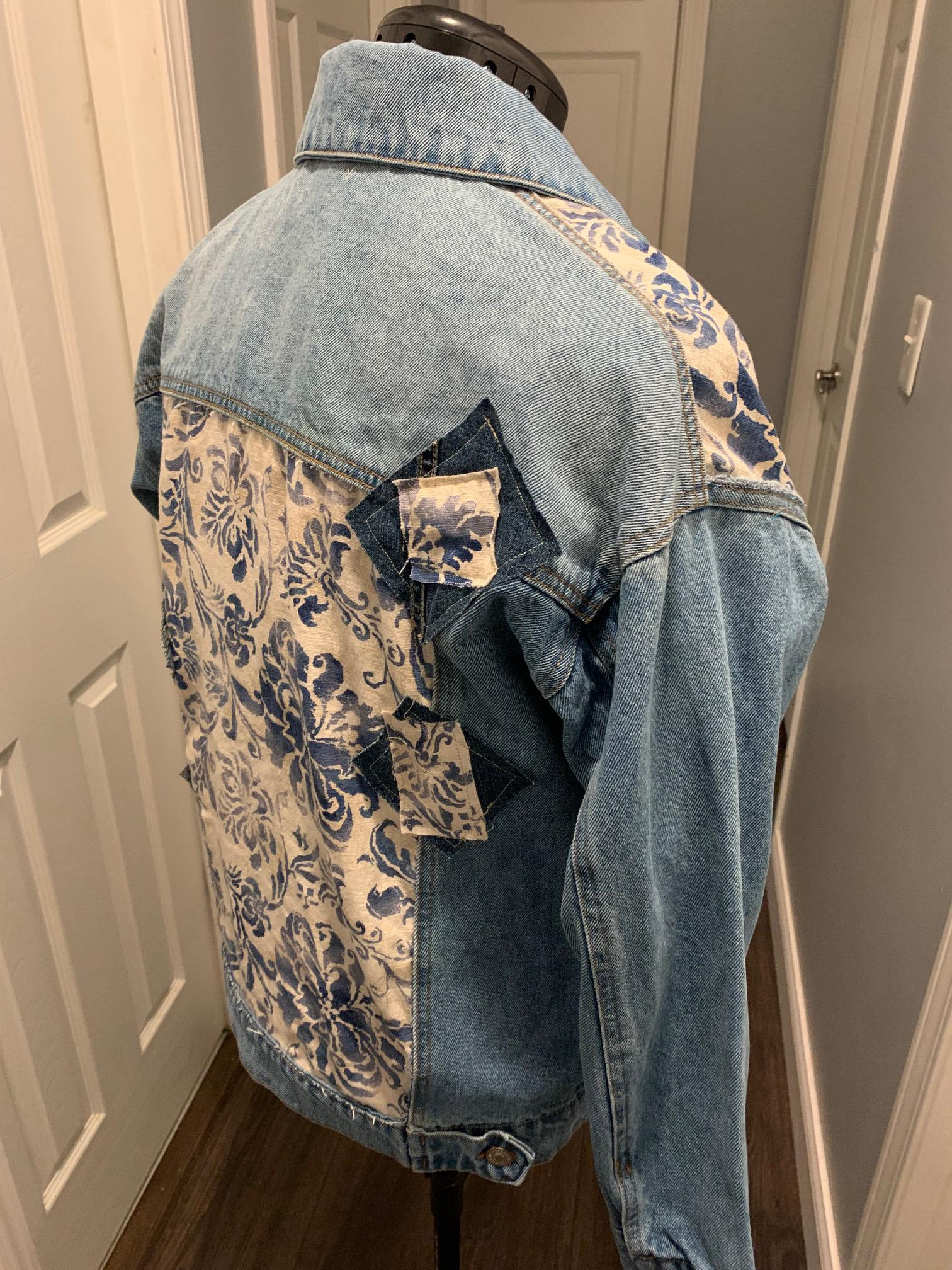 Women's Upcycled Jacket Made to Be a One-of-a-kind Unique Piece - Etsy