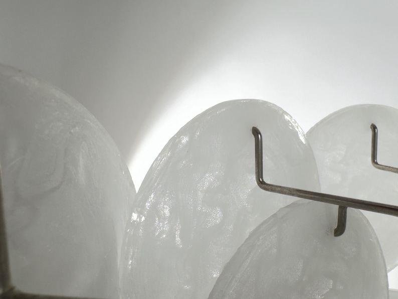 Vintage Acrylic Disc Ceiling Light 1960s | Space Age Pendant Lamp | Mid ...