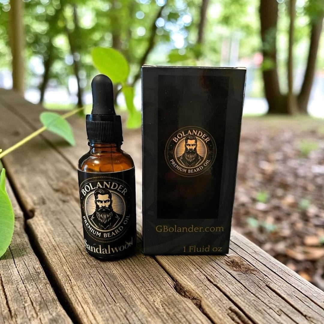 Bolander Sandalwood Beard Oil, Natural Ingredients, 1oz - Etsy