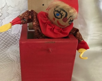 Antique Jack in Box - Etsy