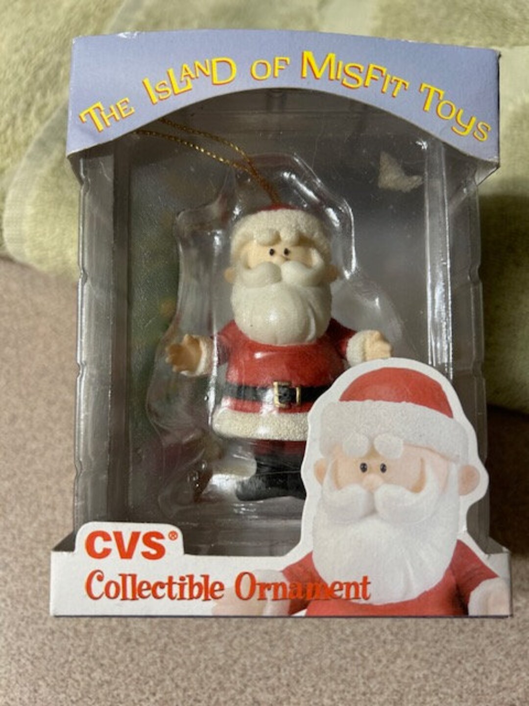 Vintage CVS Island of Misfit Toys 1999 SANTA Christmas Ornament NIB - Etsy