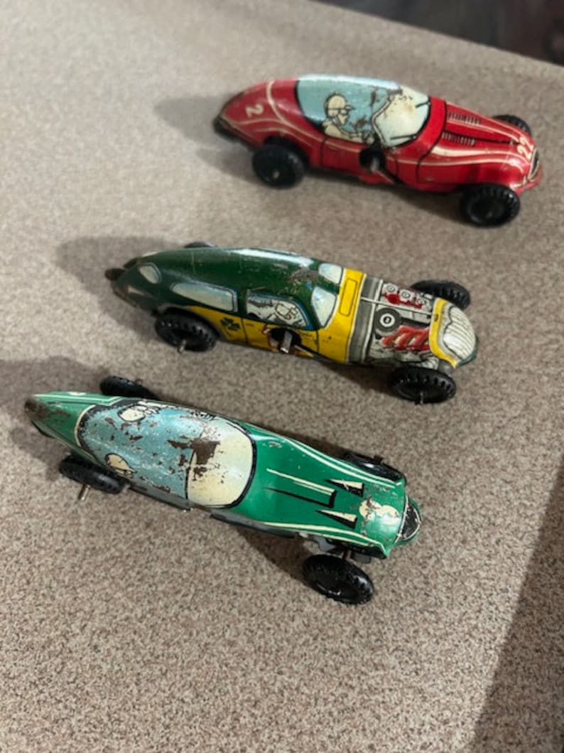 Vintage MARX Overhead Crossover Speedway Racing Track 3 Cars - Etsy