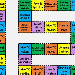 Get to Know You Game - Etsy