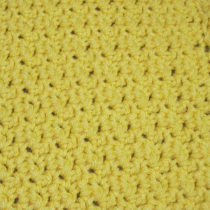 Yellow Textured Baby Blanket Pattern - US Terms - Etsy