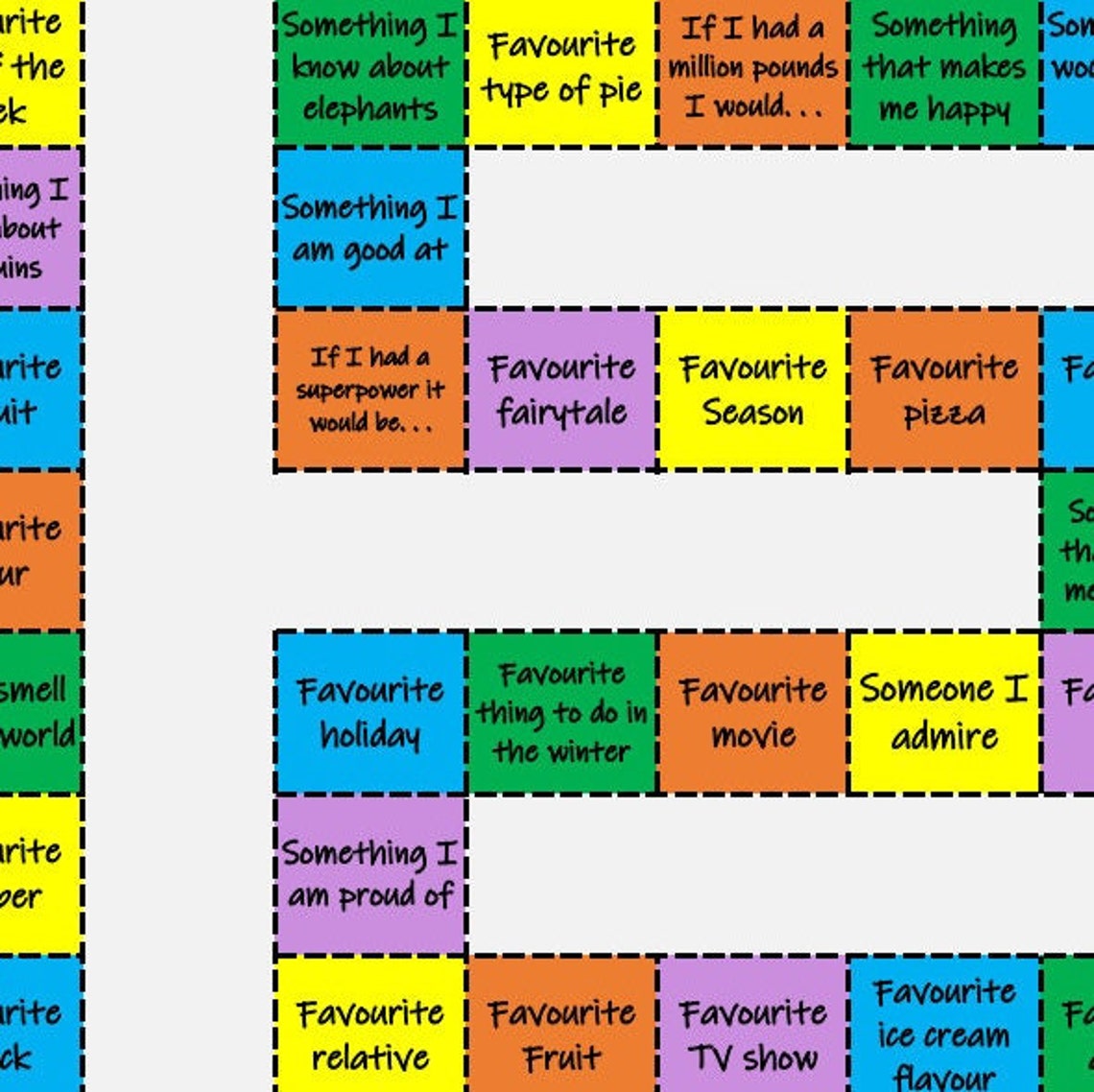 Get to Know You Game - UK Edition - Etsy