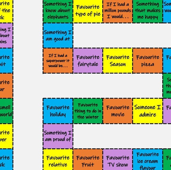 Get to Know You Game UK Edition - Etsy