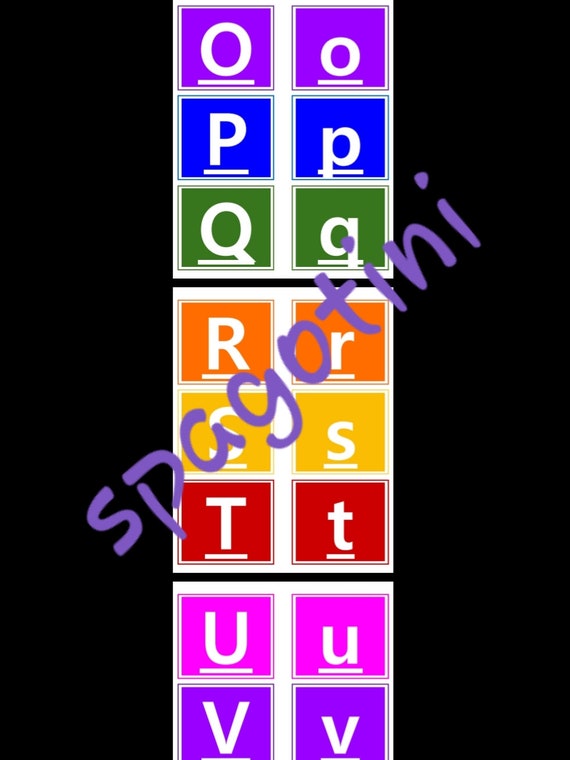 Alphabet Matching Game / Match Game / ABC / Flashcards - Etsy