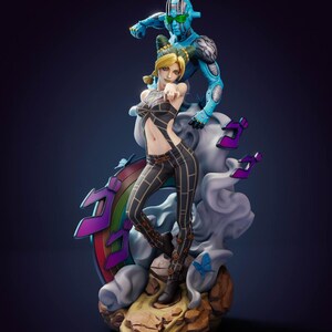 Stone Spirit Fighter – 3D Printable Heroine Figurine - Etsy