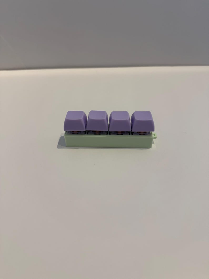 4-button Fidget Keyboard – Mini Mechanical Keypad Stress Relief Toy ...