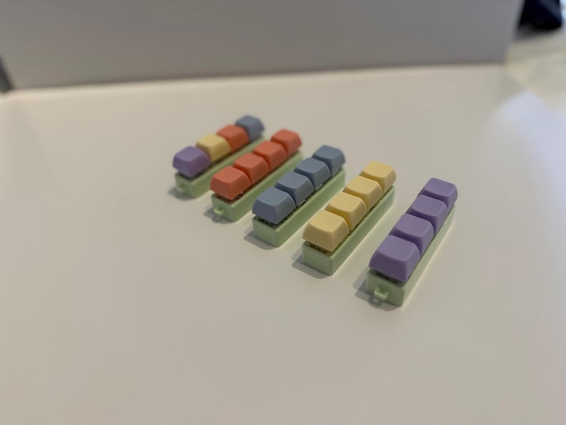 4-button Fidget Keyboard – Mini Mechanical Keypad Stress Relief Toy ...