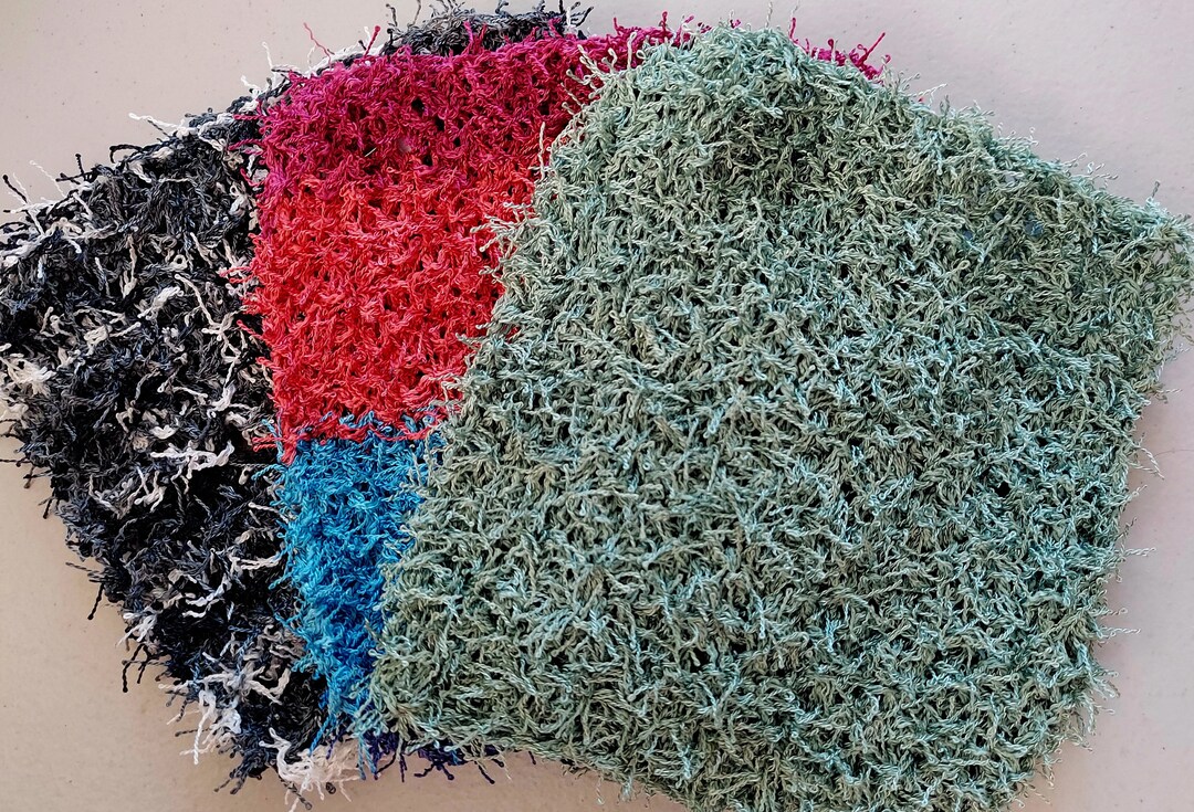 Multi Purpose Scrubby, LAST ONES, Exfoliator, Vegetable Scrubby, Dish ...