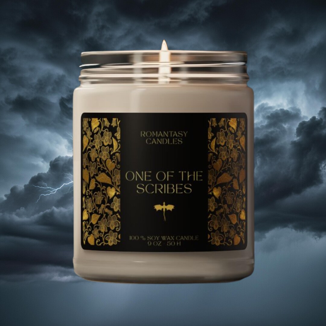 One of the Scribes - Fourth Wing Inspired Scented Soy Wax Candle - Etsy