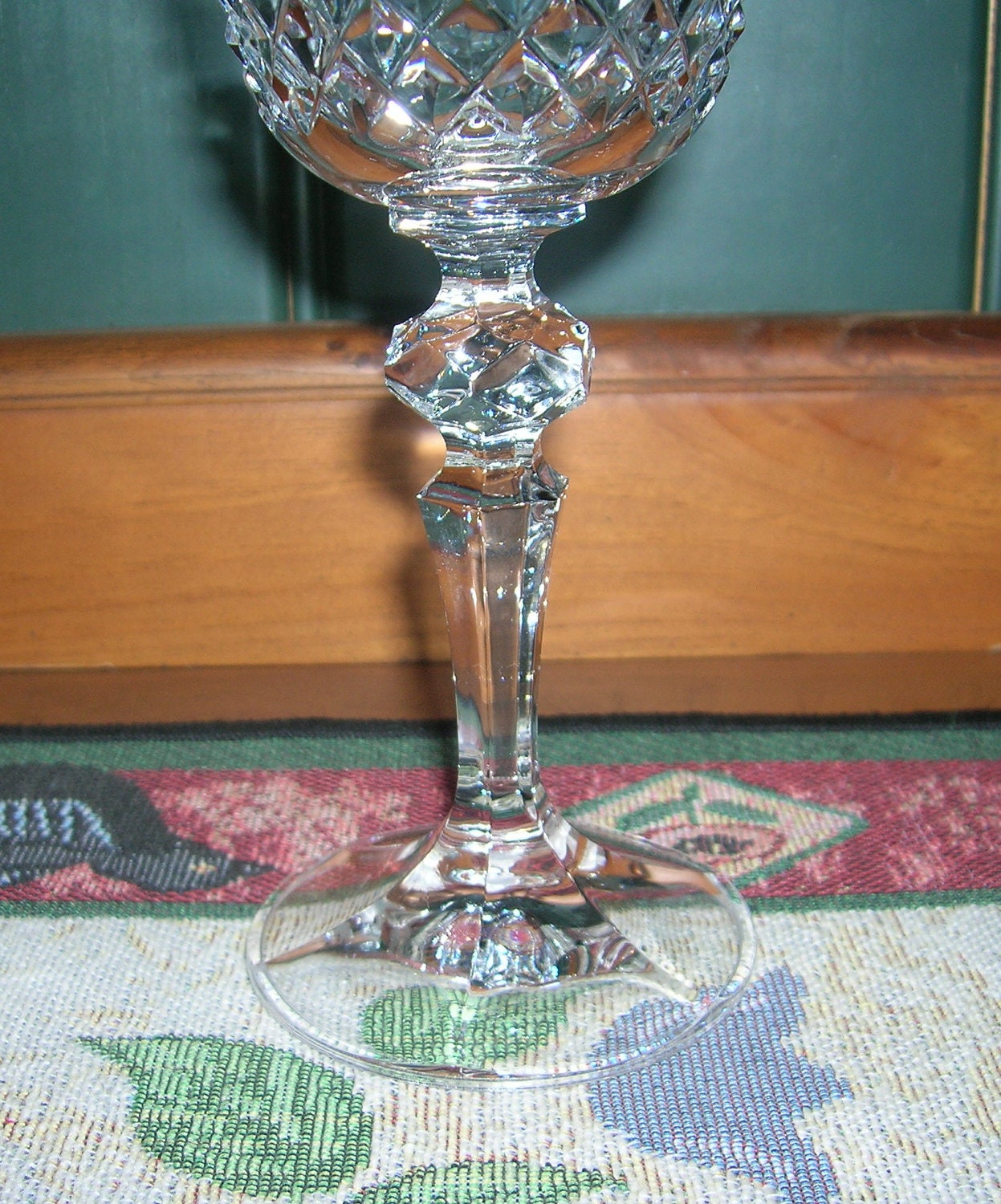6 Vintage Bohemia Crystal Wine Glasses Marquis Pattern Circa | Etsy 6 Vintage Bohemia Crystal Wine Glasses Marquis Pattern Circa | Etsy