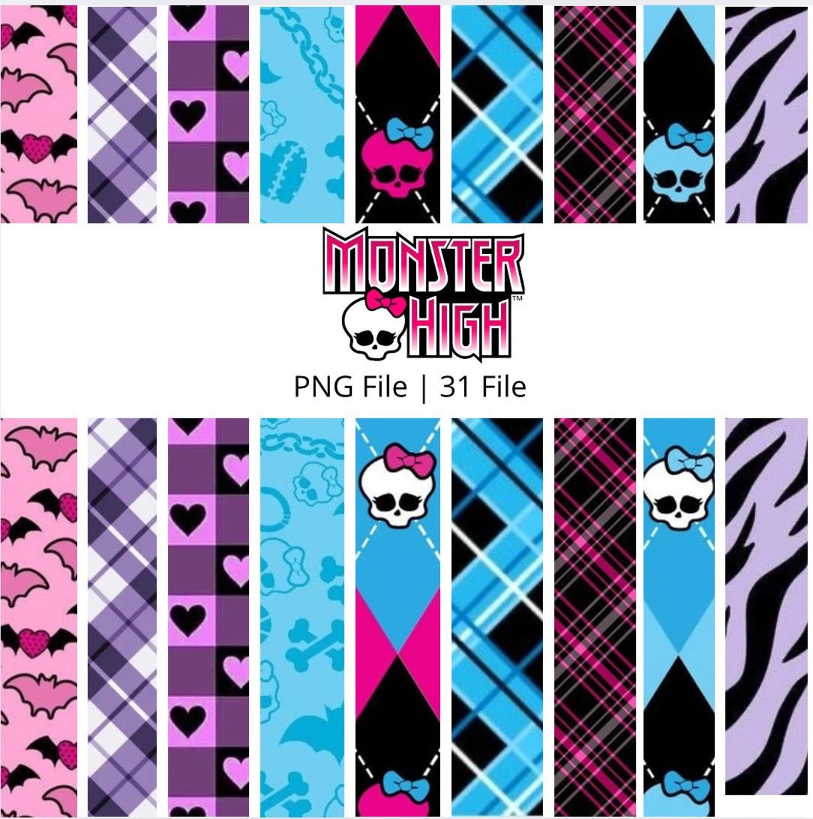 Monsters High Clip Art - Etsy