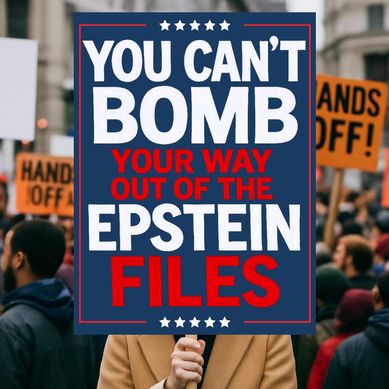 Epstein File Protest Signs - Etsy