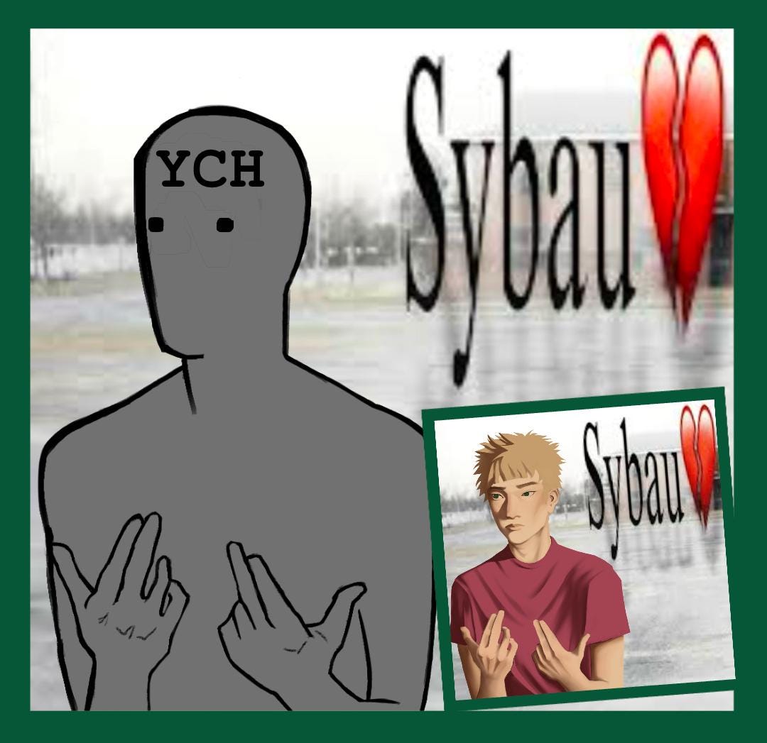 Your Character Here SYBAU Commission - Etsy