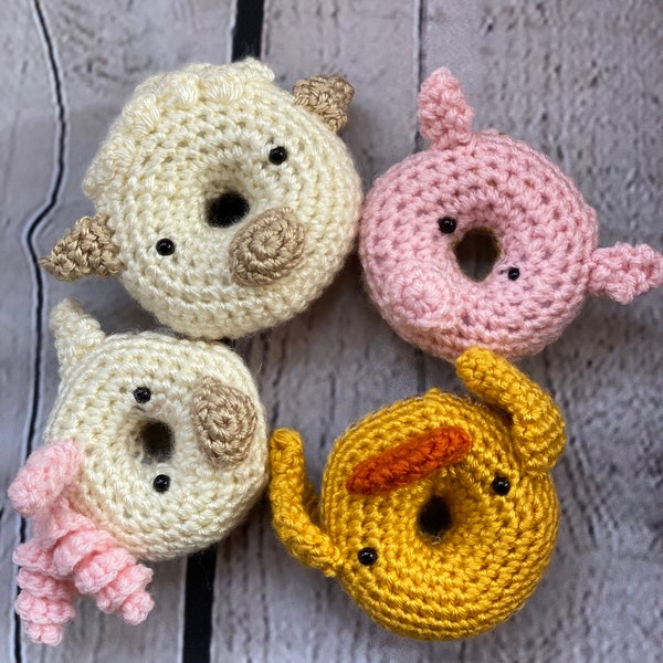 Animal Donuts - Etsy