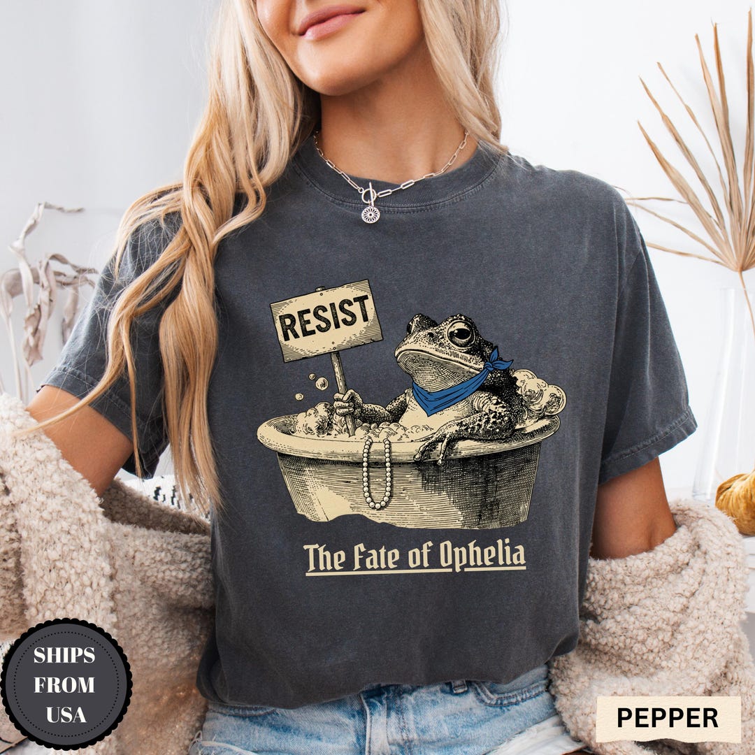 Resist Frog Shirt Taylor Swift Inspired the Fate of Ophelia Free ...