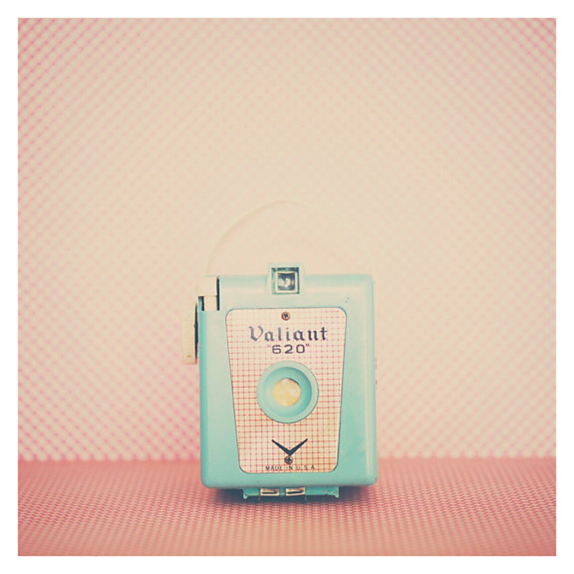 Vintage Blue Camera Photograph Retro Camera Print Minimalist - Etsy