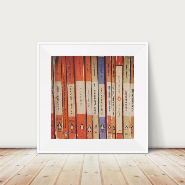 Penguin Book Poster - Etsy UK