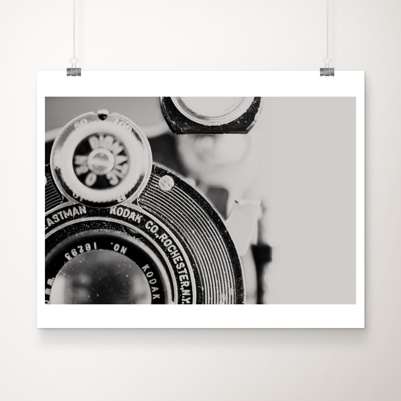 Black and White Vintage Camera Print Set Kodak Camera - Etsy