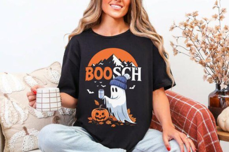 Ghost Boosch Beer Halloween Svg Png - Etsy