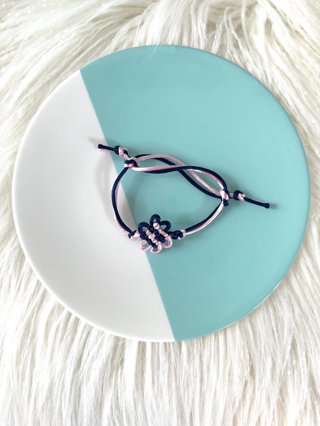 K-pop Demon Hunters Lucky Knot Bracelet | Custom Colors | Rujinu ...