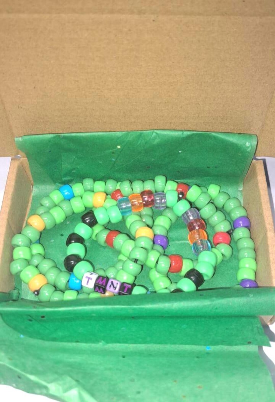Handmade Teenage Mutant Ninja Turtle 5 Bracelet Set - Etsy