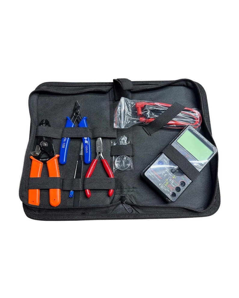 Electronics Repair Tool Kit: Wire Strippers, Pliers, Screwdriver & More ...