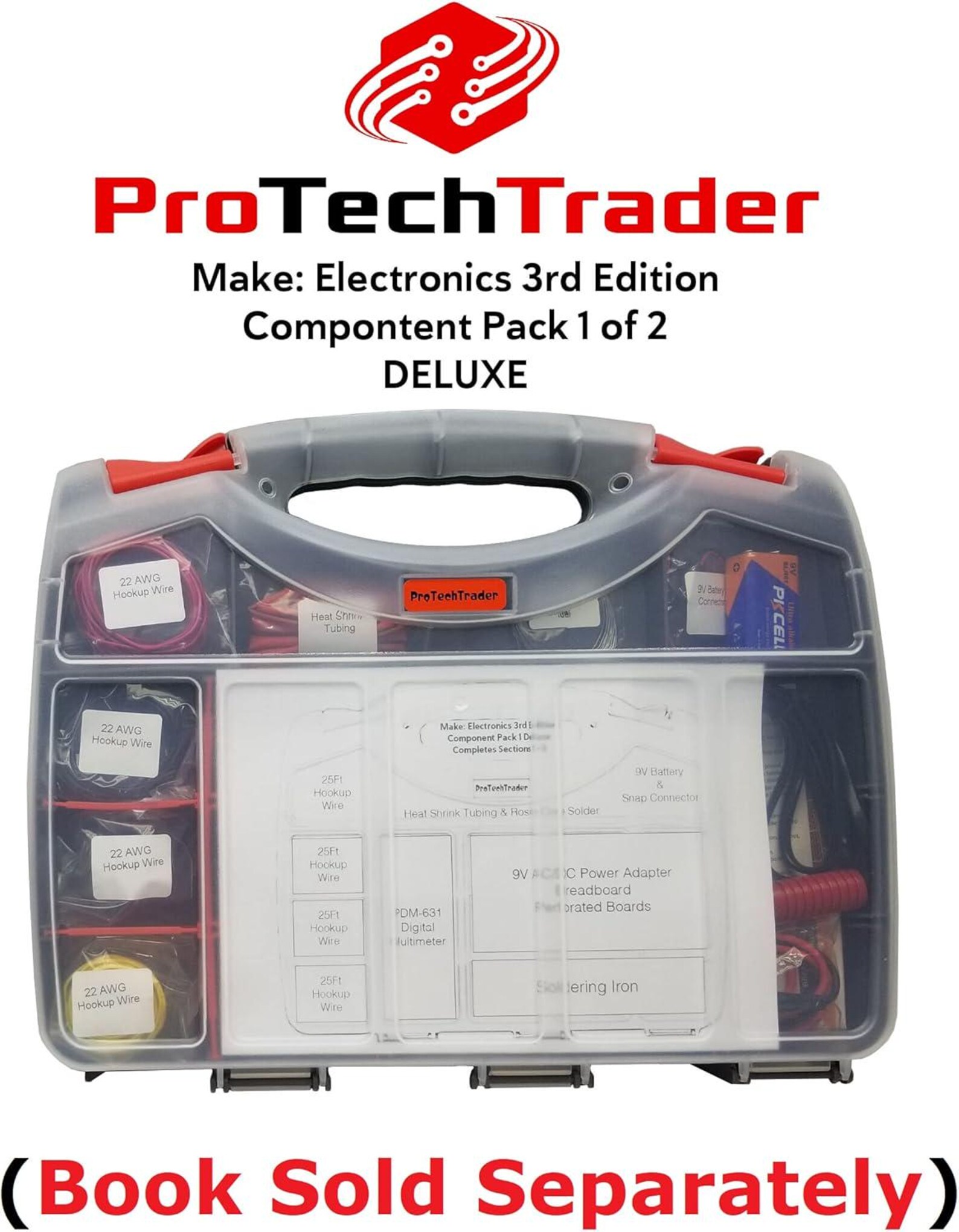 Electronics Beginner Kit: Make Electronics 3rd Edition, Protechtrader ...