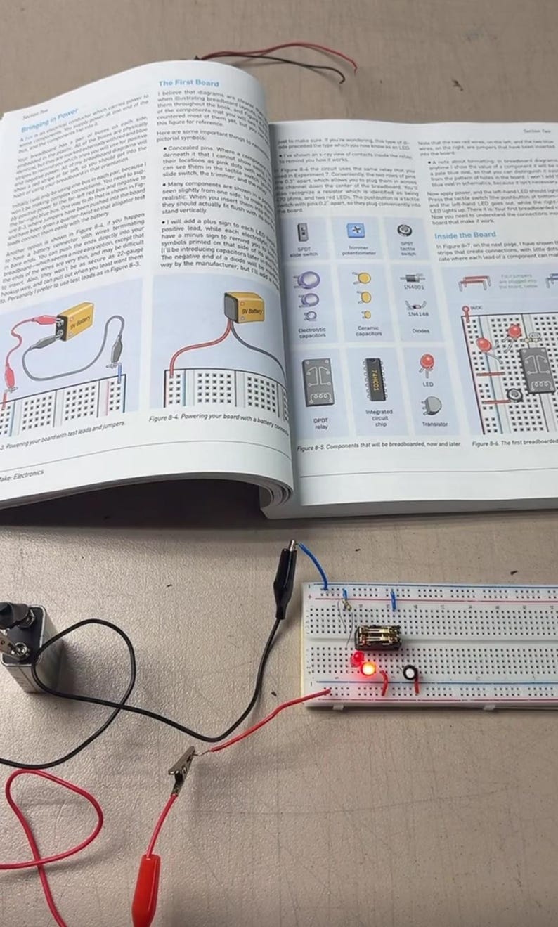Electronics DIY Kit for Make: Electronics 3rd Ed - Economy Version - Etsy