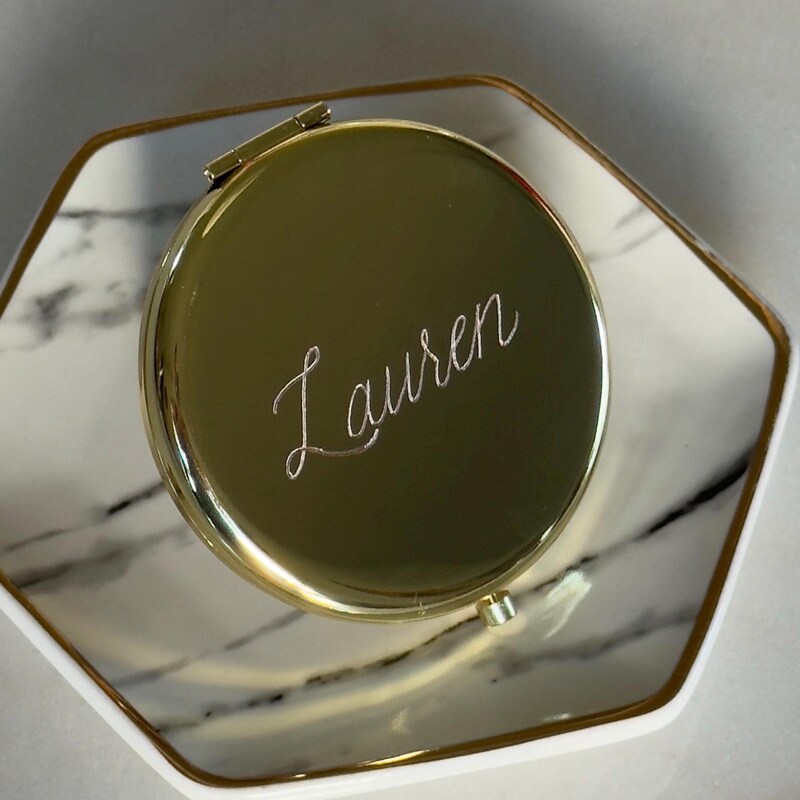 Personalized Compact Mirror - Etsy