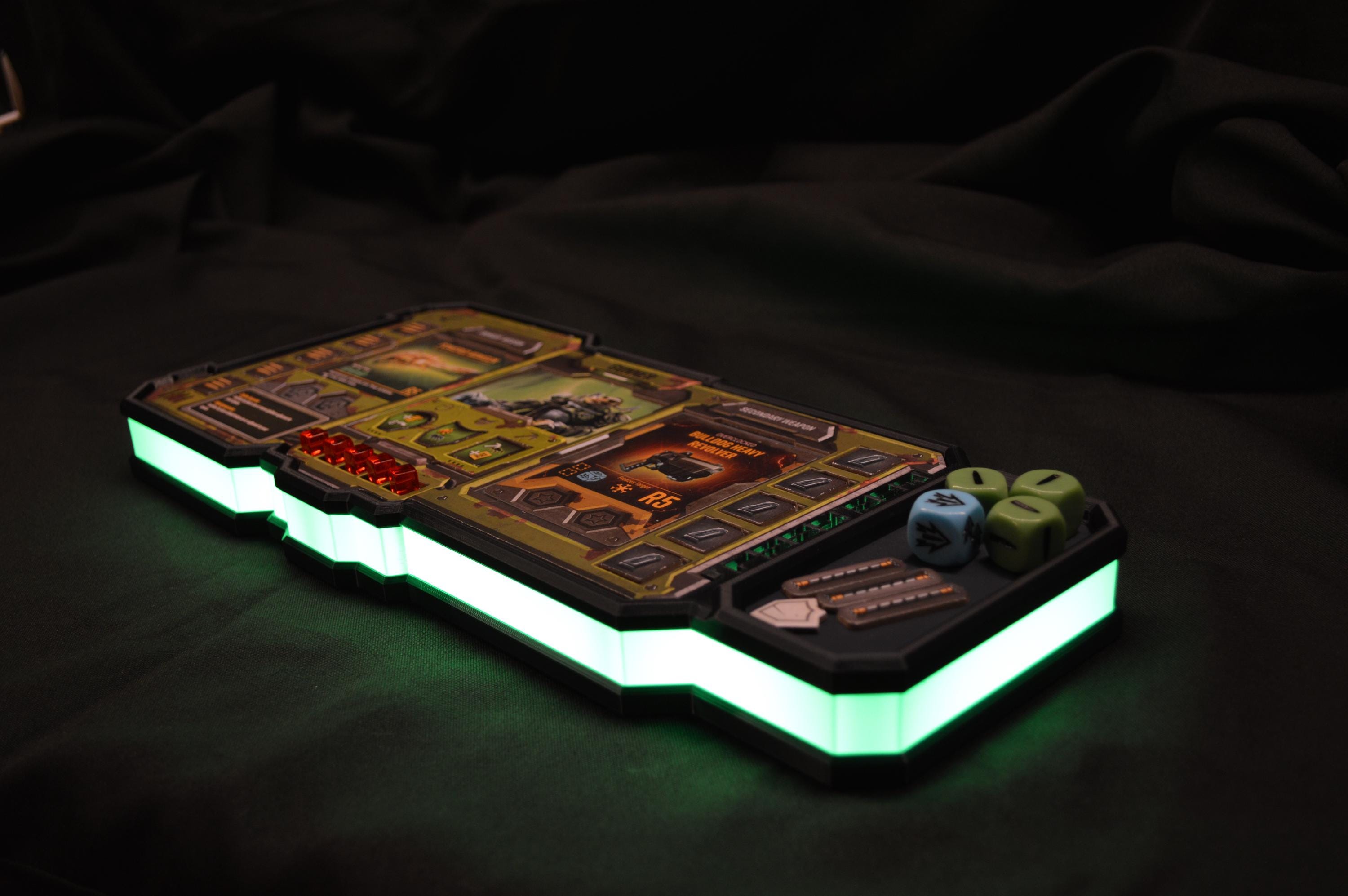 Illuminated Character Board Base - Deep Rock Galactic Board Game - Etsy